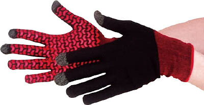【メーカー型番】Q-039-BK-L【JANコード】4972966009617【ブランド】勝星　【特徴】●導電糸入りでタッチパネル操作が可能です。●細かい作業に最適な薄手手袋です。【用途】●仕分け作業。●梱包作業。【仕様】●色:ブラック●サ...