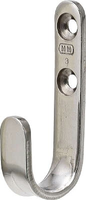 【メーカー型番】B-2457【JANコード】4982970424573【ブランド】水本　【特徴】●ステンレス製で錆びにくく、耐久性に優れます。【用途】●物掛けとして。【仕様】●吊下荷重(N/kgf):98/10●B(mm):11●H(mm)...