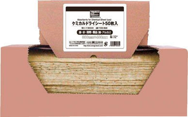 【メーカー型番】TCDS-3848【JANコード】4989999355352【ブランド】TRUSCO 　【特徴】●化学薬品の吸収に安定しています。●8層構造で液体の保持率が高いです。●中央にミシン目があり半分に切り分けられます。【用途】●オ...