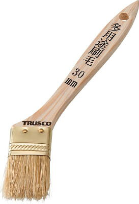 【メーカー型番】TPB-544【JANコード】4989999359695【ブランド】TRUSCO 　【特徴】●弾力性のある豚毛を使用していますのでエポキシ塗料・高粘度塗料でも運びや返しが楽に出来ます。●水性・油性塗料、防水塗料、防虫・防腐剤...