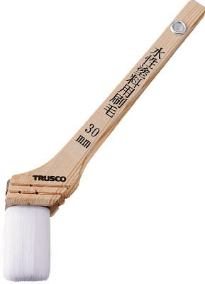 【メーカー型番】TPB-561【JANコード】4989999359701【ブランド】TRUSCO 　【特徴】●水性塗料・弱溶剤塗料に適応したナイロン刷毛です。【用途】●水性塗料・弱溶剤塗料に。【仕様】●刷毛幅(mm):30●毛丈(mm):4...