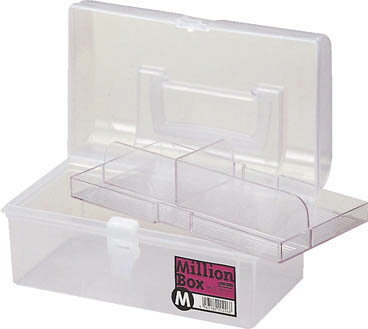 【メーカー型番】MBOX-MS-TM【JANコード】4963189202428【ブランド】メイホー【特徴】●可変式仕切板1枚付です。●小型工具やホビー用工具の収納に最適です。●中身が見易いクリア色です。【用途】●現場・家庭での小型ツール、ラ...