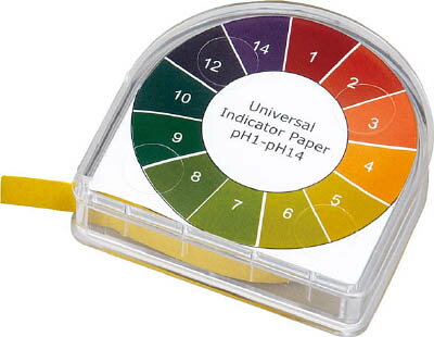 【メーカー型番】3-138-021【JANコード】【ブランド】KENIS【特徴】●必要な長さにカットして使用できるロールタイプです。●ディスペンサーにカラーチャートがついています。【用途】【仕様】●幅(mm):7●測定範囲:pH1〜14(全...