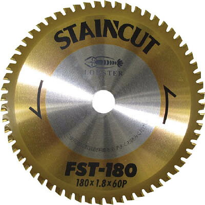 【メーカー型番】FST110【JANコード】4963202033015【ブランド】エビ　【特徴】●TiNコーティングされたチップで切れ味も良く寿命も長いチップソーです。●チップはオルタネイト研磨された高級特殊超硬チップで切り粉の溶着に対応し...