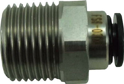 【メーカー型番】FS6-03M【JANコード】4537327044975【ブランド】チヨダ【特徴】【用途】【仕様】●適合チューブ外径D(mm):6●接続口径:R3/8●質量(g):25.8●使用流体:空気、水●流体温度:-5〜60℃(空気)...