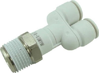 【メーカー型番】F8-03MYW【JANコード】4537327035638【ブランド】チヨダ【特徴】●PBT樹脂を採用し、スパッタ等の延焼事故を防止。●空気圧汎用型継手では初の軽量化を実現。【用途】【仕様】●適合チューブ外径D(mm):8×...