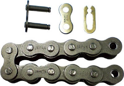 【メーカー型番】FT50-76J【JANコード】【ブランド】カタヤマ【特徴】●フィットリンクローラチェーンは残材が残らないECO商品です。●ジョイントリンク付なので到着したその場でご使用が可能です。【用途】●チェーン駆動の一般機械用ローラチ...