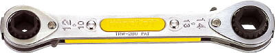 【メーカー型番】TRW-2BU【JANコード】4564100014924【ブランド】ミトロイ【特徴】●複雑な場所や平面での作業に15°の範囲で自由に角度を変えながら使用できます。●1丁4サイズに対応します。●本締め可能です。【用途】【仕様】...