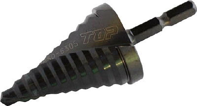 【メーカー型番】ESD-630S【JANコード】4975180580788【ブランド】TOP【特徴】●色々なサイズの穴あけと穴の拡大修正に最適な切削工具です。●X型シンニング加工が施されており刃先が逃げません。●正確な位置に穴開けが可能です...
