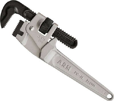 【メーカー型番】PW-AL250【JANコード】4981116120119【ブランド】ARM【特徴】●トライモ型でJIS取得商品です。●優れた耐久力です。●上アゴは使いやすい目盛表示付です。【用途】●水道管、ガス管などの継手をねじ込んだり外...