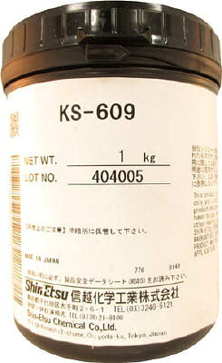 【メーカー型番】KS609-1【JANコード】4582118733200【ブランド】信越　【特徴】●一般放熱用オイルコンパウンドです。●熱伝導性、電気特性に優れています。【用途】●トランジスタ、サーミスタなどの半導体素子や各種熱伝導媒体の放...