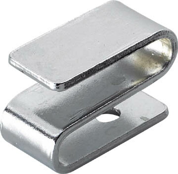 【商品詳細】●棚板と棚板の連結用。●間口(mm):15●奥行(mm):21●高さ(mm):30●スチール●表面処理:ニッケルクロム・クロムメッキ仕上げ【送料について】北海道、沖縄、離島は送料を頂きます。