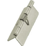 【商品詳細】●全長(mm):20●幅(mm):14●厚み(mm):0.5●耐荷重(kg)2個使用時:1●D2(mm):2.2●表面処理:鏡面バフ研磨仕上げ●取付方法:溶接タイプ●ステンレス（SUS304）【送料について】北海道、沖縄、離島は...