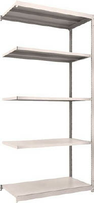 【商品詳細】●ボルトを1本も使用していないボルトレス構造で、分解・組み立て作業を短縮できます。●棚の段数変更が小刻みな25mmピッチで、自由に調整、変更ができます。●高さ、奥行が同じであれば、増結することができます。また、支柱を兼用すること...