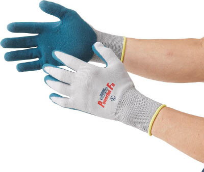 【商品詳細】●やわらかく抜群のグリップ感です。●やわらかく抜群のグリップ感です。●土木・建築作業。●運送・倉庫業。●色:ブルー●サイズ:M●全長(cm):24.5●手のひら周り(cm):18.0●中指長さ(cm):7.5●厚み：約1.0mm...