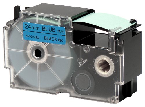 【商品説明】CASIO(カシオ)XR-24BU **テープ幅(mm):24テープ色:青テープ長さ(m):8エコマーク認定品【送料について】沖縄、離島は送料を頂きます。