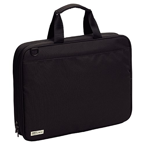 寸法:幅 390mm ×奥行 60mm × 高さ 290mm見やすく、取り出しやすいワイドオープン仕様。13インチのノートPCも収納できるクッション入りポケット付き。サイズ:B4材質:ポリエステル素材:ポリエステル【送料について】北海道、沖...