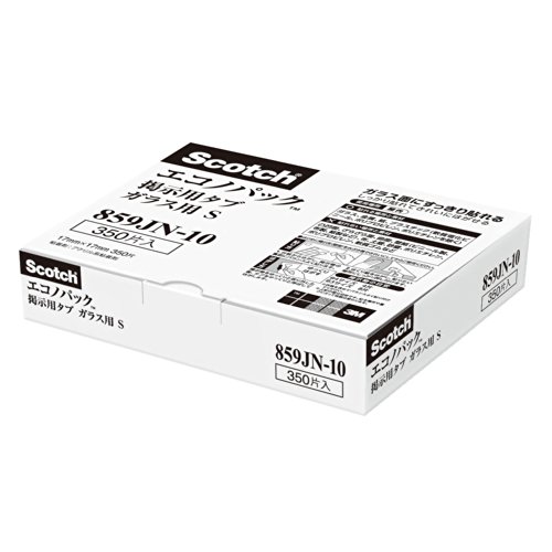 メーカー：スコッチ・3M品番：859JN-10JANコード：4548623782775しっかり貼れてキレイにはがせる透明な掲示用タブ！ガラス、金属、紙、プラスティック面への資料や写真、ポスターの掲示に！●寸法／17mmx17mmx0．7mm...