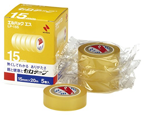 メーカー：ニチバン品番：LP-15S15X20JANコード：4987167039097デスクを広く使いたい方、カウンター周りのスペース確保に最適！狭い場所におすすめの小巻タイプです。●テープ寸法／幅15mm×長さ20m●巻芯径／25mm●カ...