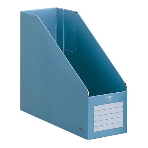【商品詳細】材質/段ボール(古紙パルプ配合)色/青薄型ファイルやフォルダーの整理に最適。縦置き、横置き、どちらにも対応できるタイプです。●カラー／青●サイズ／A4タテ・ヨコ●寸法／幅102×奥行321×高さ240mm●材質／ダンボール（古紙...