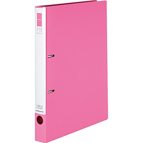 【商品詳細】【寸法】33×249×307mm【サイズ】A4-S【穴数】2穴【色】ピンク【リング内径】26mm【適正収容枚数】220枚30.7cm×24.9cm閲覧や抜き差しする頻度が多い書類に。片手で軽くつまむだけでラクに開けられる！下側の...