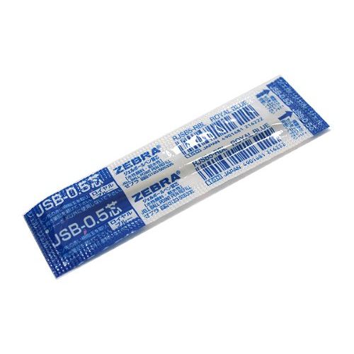 【商品詳細】品番：RJSB5-RBLゼブラ複合筆記具用のゲルインクボールペン替芯です。※油性に比べインクの減りが早いのでご注意下さい。※シャーボX対応。最大径:2.4mm。全長:67.2mm。重量:1.0g。サイズ：縦=67.2mm横=2....