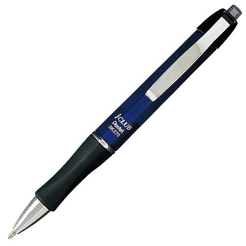 ぺんてる J CLUB ボールペンアオジク BK270CJANコード：490250618560015×12×137mm芯径:0.7mm10g指にしっかりフィットして持ちやすい、三角軸のボールペン【送料について】北海道、沖縄、離島は送料を頂きます。