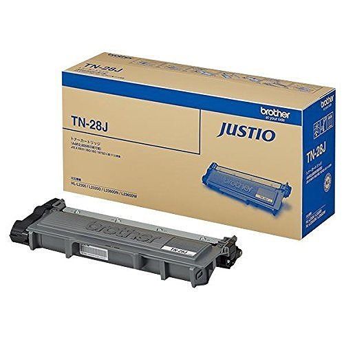 ブラザー トナー TN-28JJANコード4977766737753製品本体の性能を活かすため、ブラザー純正トナーのご使用をおすすめします。◆インク色：ブラック　◆印刷可能枚数目安：約2600枚（A4　／JIS　X　6931公表値）　【送料...
