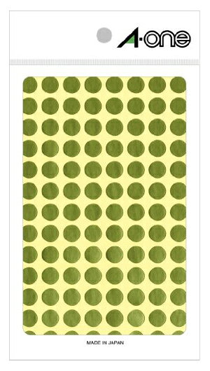 【商品型番】　07011　【商品説明】　識別に便利な丸型のラベルです。グラフや分布図の作成、在庫管理など様々な用途でお使いいただけます。【特長】・識別に便利な視認性がよい丸型のラベルです。・グラフ/分布図の作成/在庫管理など様々な用途でお使...