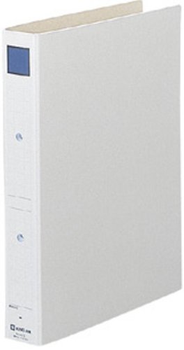 【商品型番】　4373アオ　【商品説明】　パイプ式とじ具と再生紙ボードを採用。保存書類用の廉価版ファイル。