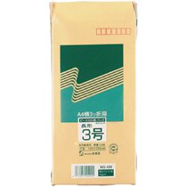 【商品説明】　お得な再生クラフト封筒100枚パック。、 メーカー：PEACE・型番：499・・・・●仕様／長3、糊なし・●サイズ／120×235mm・●紙厚／70g/m2・●郵便番号枠／有・●貼り合わせ／センター貼り・●古紙配合率／40％・...