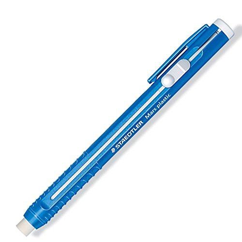 ステッドラー日本 ホルダー型字消 528-50JANコード：4007817538746137×7.6×11.5mm重量:200g素材:PPホルダー型字消し替え芯式消しゴムです。【特長】・スライド式の字消し。軽い力で消してもよく消え、消しクズ...