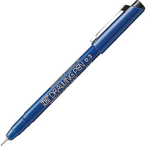 呉竹 ドローイングペン 0.3 PX-03JANコード：4901427098334水性顔料インク重量:13.4g【送料について】北海道、沖縄、離島は送料を頂きます。