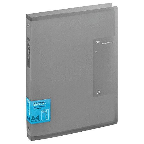 キョクトウ ファシルバインダーA4 LN650TK スモークJANコード：4901470025660250mm×314mm×27mmW252×D31×H315mm400g◆30穴 フラップポケット付収容量：ルーズリーフ100枚【送料について...