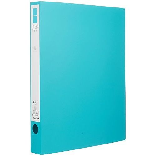 コクヨ リングファイルER フ-UR430BGJANコード：4901480027197【寸法】 39×255×307mm【サイズ】 A4-S 【穴数】 2穴【色】 青緑 【リング内径】 30mm【適正収容枚数】 220枚ワンタッチとじ具を採...