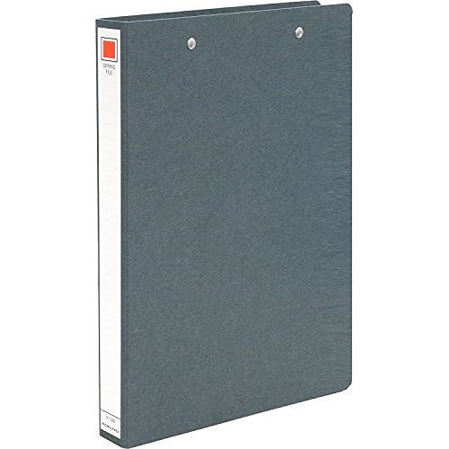 コクヨ スプリングファイルA4 フ-120JANコード：4901480039084【寸法】 33×225×312mm【サイズ】 A4-S 【収容枚数】 200枚1冊なのに、スプリングが2箇所ついた両天とじのファイル。左右対称に書類を整理する...