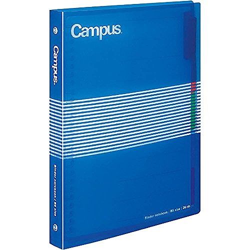 コクヨ スライドバインダーB5 ル-P334BJANコード：4901480231747【寸法】 29×215×272mm【サイズ】 B5-S 【穴数】 26穴【色】 青 【最大収容枚数】 100枚【セット内容】 中紙10枚 ラミネート見出し...