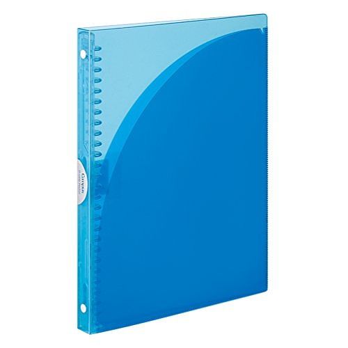 コクヨ バインダーノートB5 ミズ ル-AP711LBJANコード：4901480243795【寸法】 20×215×272mm【サイズ】 B5-S 【穴数】 26穴【色】 水色 【最大収容枚数】 65枚【セット内容】 中紙なしプラスチック...