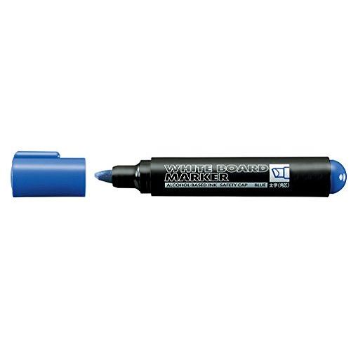 コクヨ ホワイトボードマーカー フト 青 PM-B113BJANコード：4901480476827種類:太字(角芯)外寸法(軸径・長さ):φ20・130スタンダードタイプのホワイトボード用マーカーです。●インク色:青●線幅:太字角芯約6.4...