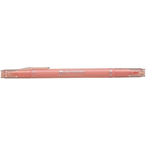 トンボ プレイカラーK コーラルピンク WS-PK78JANコード：4901991647419細かい字もつぶれない超極細芯と、固めで丈夫な太芯のツインタイプです。●0.3mmの超極細芯と0.8mmの太芯を採用しています。 使い分けてノートや...