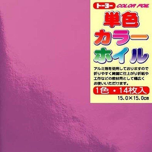 トーヨー 単色カラーホイル 15.0CM 066010 グレーフJANコード：4902031290619カラー：グレープ本体サイズ（約）：縦15.0×横15.0×厚0.2cm （15cm角）、パッケージサイズ（約）：縦15.0×横15.0×...