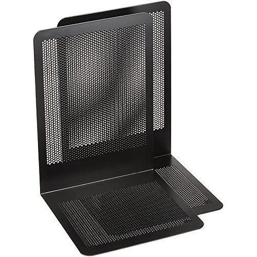 ナカバヤシ ブックエンド ブラック BE-P201BKJANコード：4902205984948材質:スチール、粉体焼付塗装すべり止め付●【商品説明】●「ナカバヤシ ブックエンド Pタイプ Mサイズ BE-P201-BK ブラック」は、パンチ...