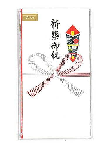 マルアイ 祝多当 新築御祝 Pノ-CH393JANコード：4902850410298【サイズ】 H180×W95×D3mm 1枚入り【内容】 中袋付き自然なにじみと書き心地!! コットン祝多当 新築御祝 Pノ-CH393サイズ H180×W...