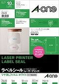 エーワン レーザープリンターラベル 28430JANコード：4906186284301コピー対応形状：カット用途：ラベル・シール材質：フィルム紙枚数：10レーザープリンタでの印字適性に優れたラベルです。落ち着いた質感のホワイトマットフィルム...