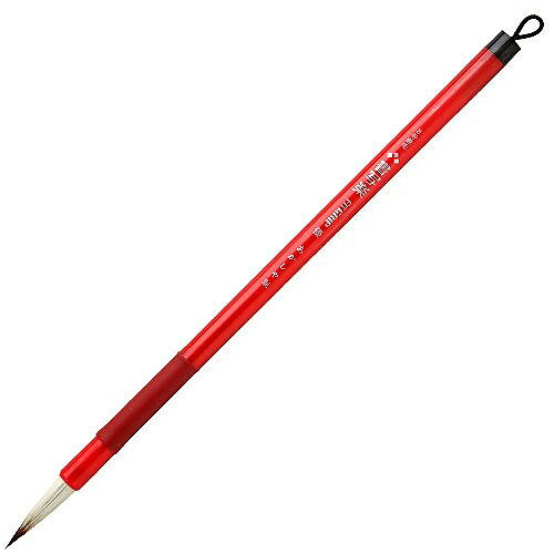 あかしや 8号兼毛書FITGRIP優 PS-F61JANコード：4963095236173径7.8×全長208mm主原毛:馬毛・羊毛・人造毛(特殊ポリエステル)素材:軸=プラスチック、グリップ部分=ラバー【送料について】北海道、沖縄、離島は...