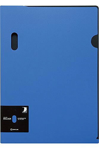 キング カラーホルダー D-PRO 770アオJANコード：497166000738722.3×0.1×31cmサイズ:A4色:青A4判：横223×縦310mmシート厚：0.4mm再生PP製。【送料について】北海道、沖縄、離島は送料を頂きます。