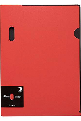 キング カラーホルダー D-PRO 770アカJANコード：497166000739422.3×0.1×31cmサイズ:A4色:赤A4判：横223×縦310mmシート厚：0.4mm再生PP製。【送料について】北海道、沖縄、離島は送料を頂きます。