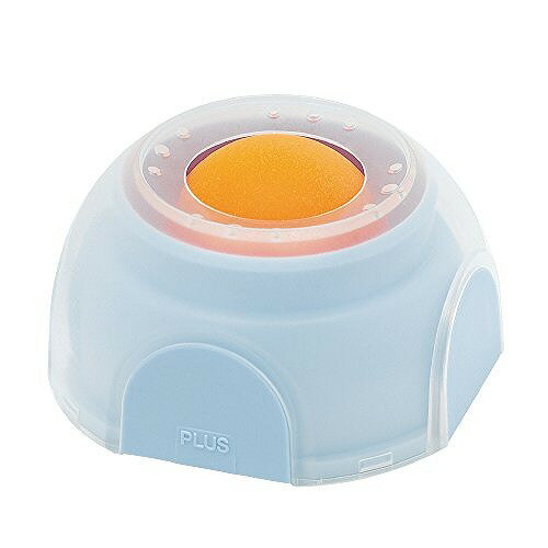 プラス メクボール KM-600 BL 35-975JANコード：4977564340391ボールを回すだけで、適量の水が付きます。海綿などのように劣化しませんので、買い替えの必要がなく経済的です。※容器の色は変更になる場合があります。ご了...