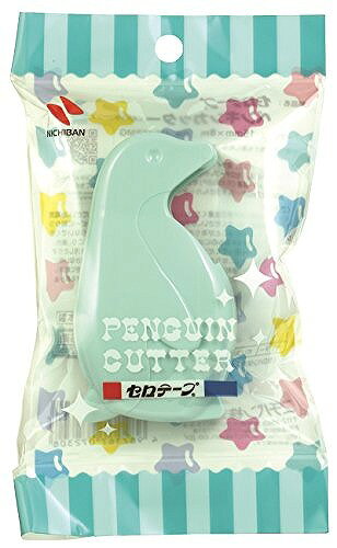 ニチバン セロテープペンギンカッター Mグリー CT-15PMGJANコード：4987167072308【本体サイズ】15mmX8m【基材】セロハン【粘着剤】ゴム系【テープ厚】0.05mm【巻心径】25mmセロテープにペンギンカッターが登場...