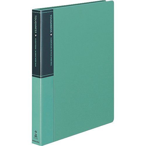 コクヨ クリヤーブック タフネス A4-S ラ-F730GJANコード：4901480067841サイズA4-S　穴数30穴　最大収容枚数70枚　表紙発泡PP　外寸法（高さ・幅・背幅）312・262・33　リング内径23mm　ポケット枚数2...